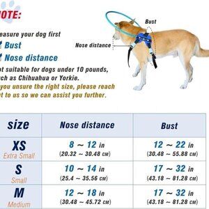 Dog | Letpetrun Blind Dog Halo Harness Small | Poshmark